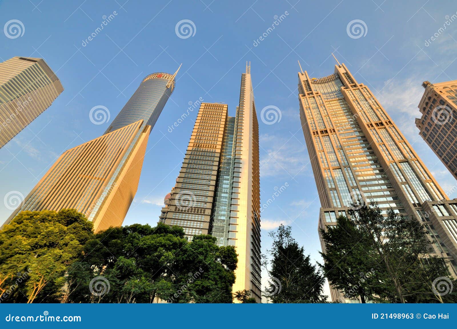 China Shanghai Central Business District View Editorial Stock Photo ...