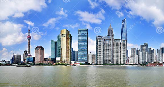 China shanghai panorama stock image. Image of vista, life - 19476773