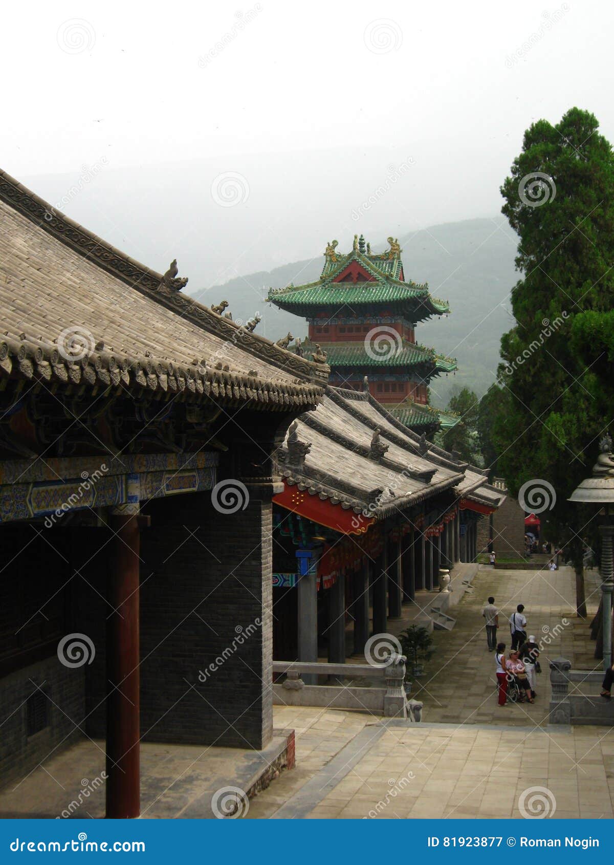 China, The Shaolin Buddhist Monastery, Buddhist Temples, Editorial ...