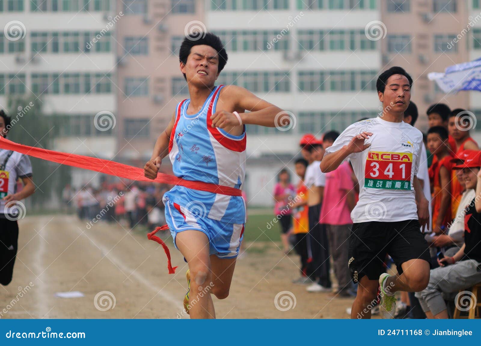 China: sprint editorial stock photo. Image of field, student - 24711168