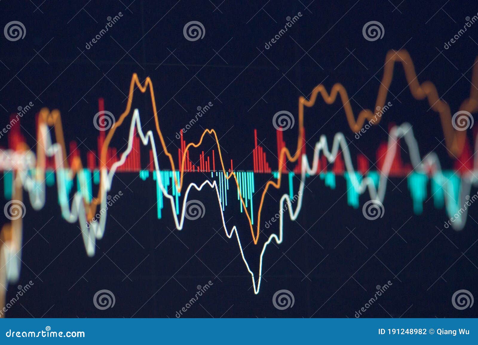 Stock Market Up and Down and Data Chart Stock Photo - Image of deposit ...