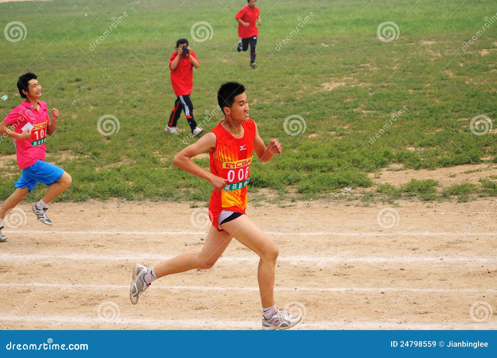 China: Student Track And Field Games / Long Jump Editorial Image ...