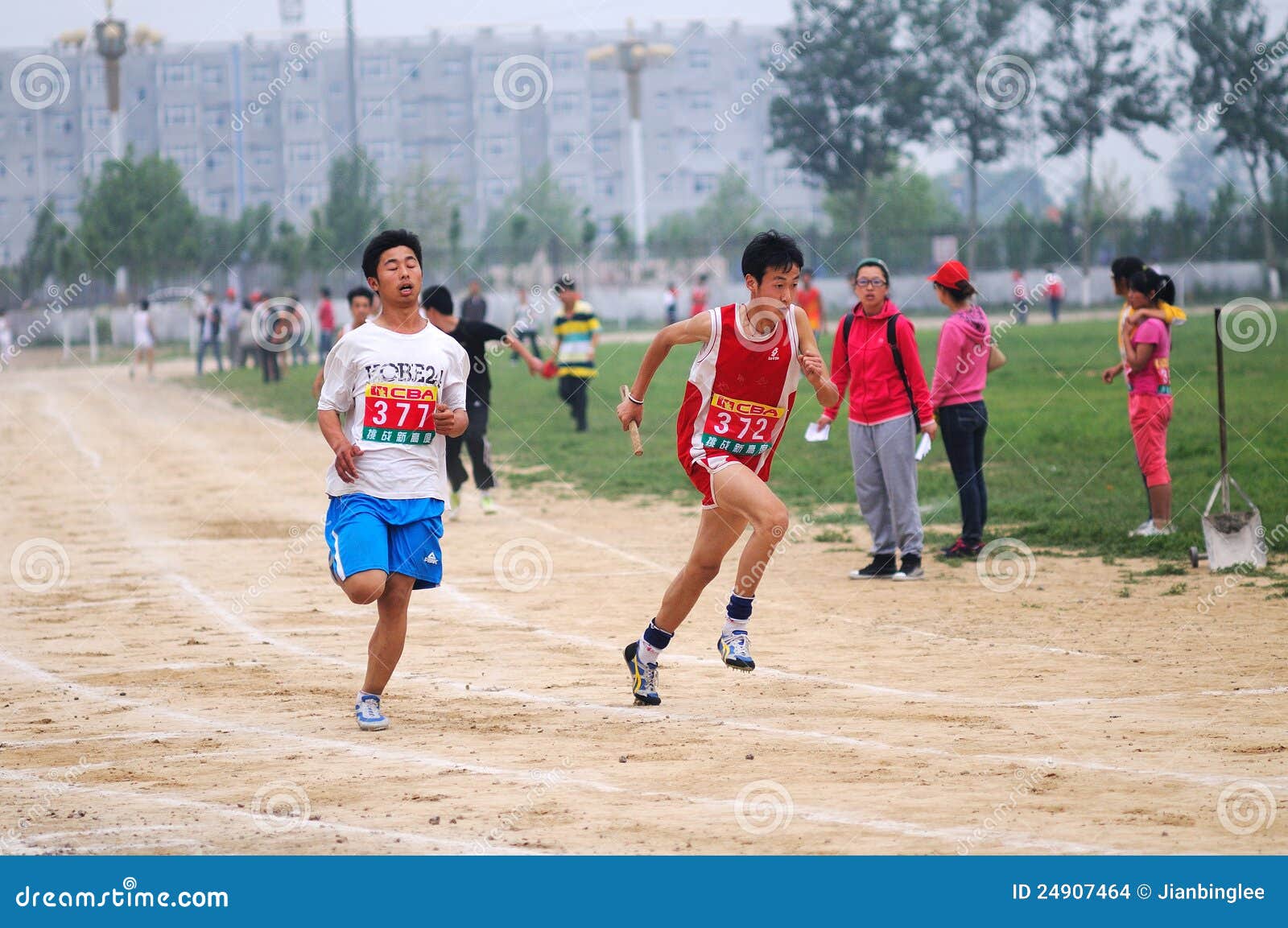 China: Student Track and Field Games Editorial Stock Image - Image of ...