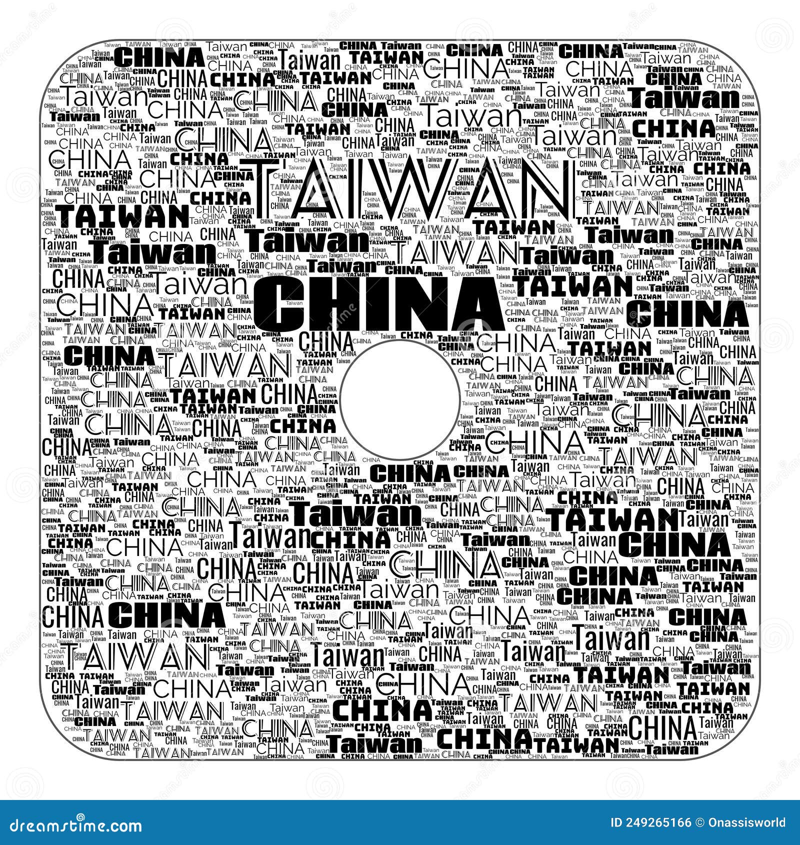 China Taiwan Conflict Header Background Illustration Stock Illustration ...