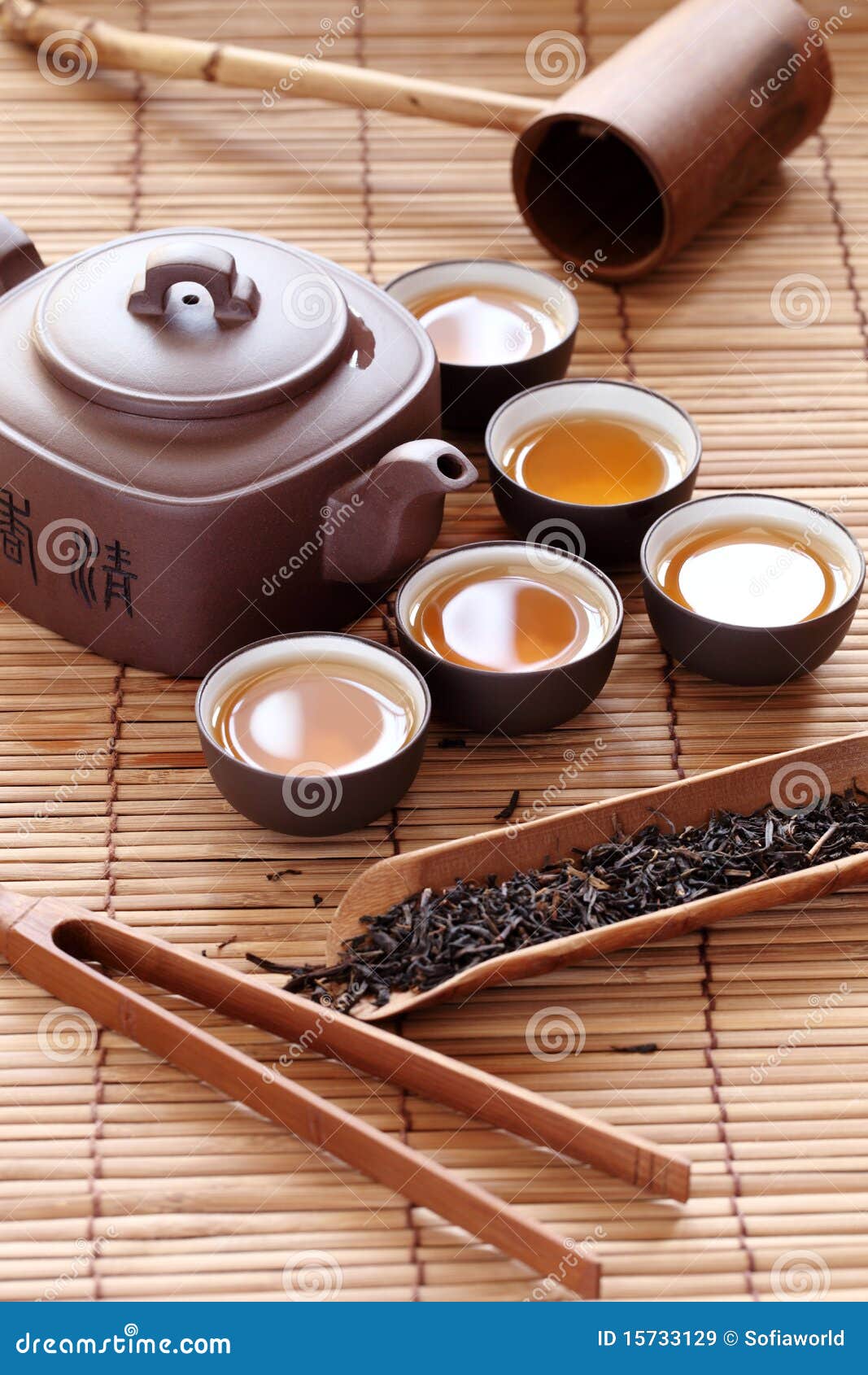 China tea stock image. Image of chinese, healthy, serving - 15733129