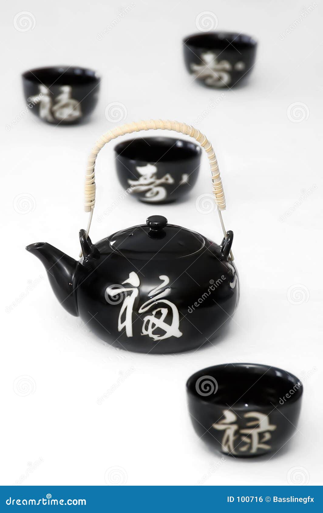 China Tea Set stock photo. Image of cups, greentea, china - 100716