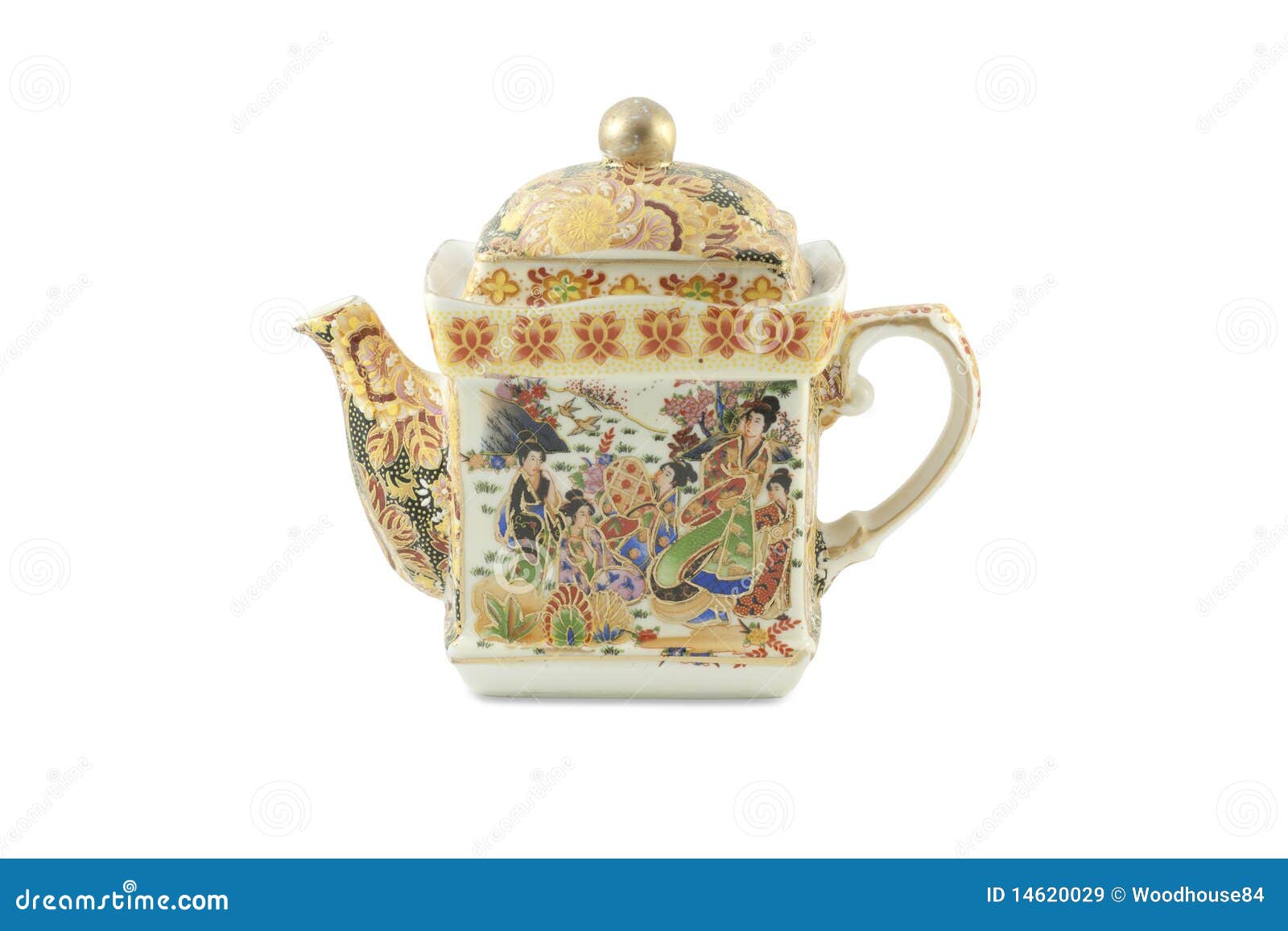 China Teapot stock image. Image of heat, white, lunch - 14620029