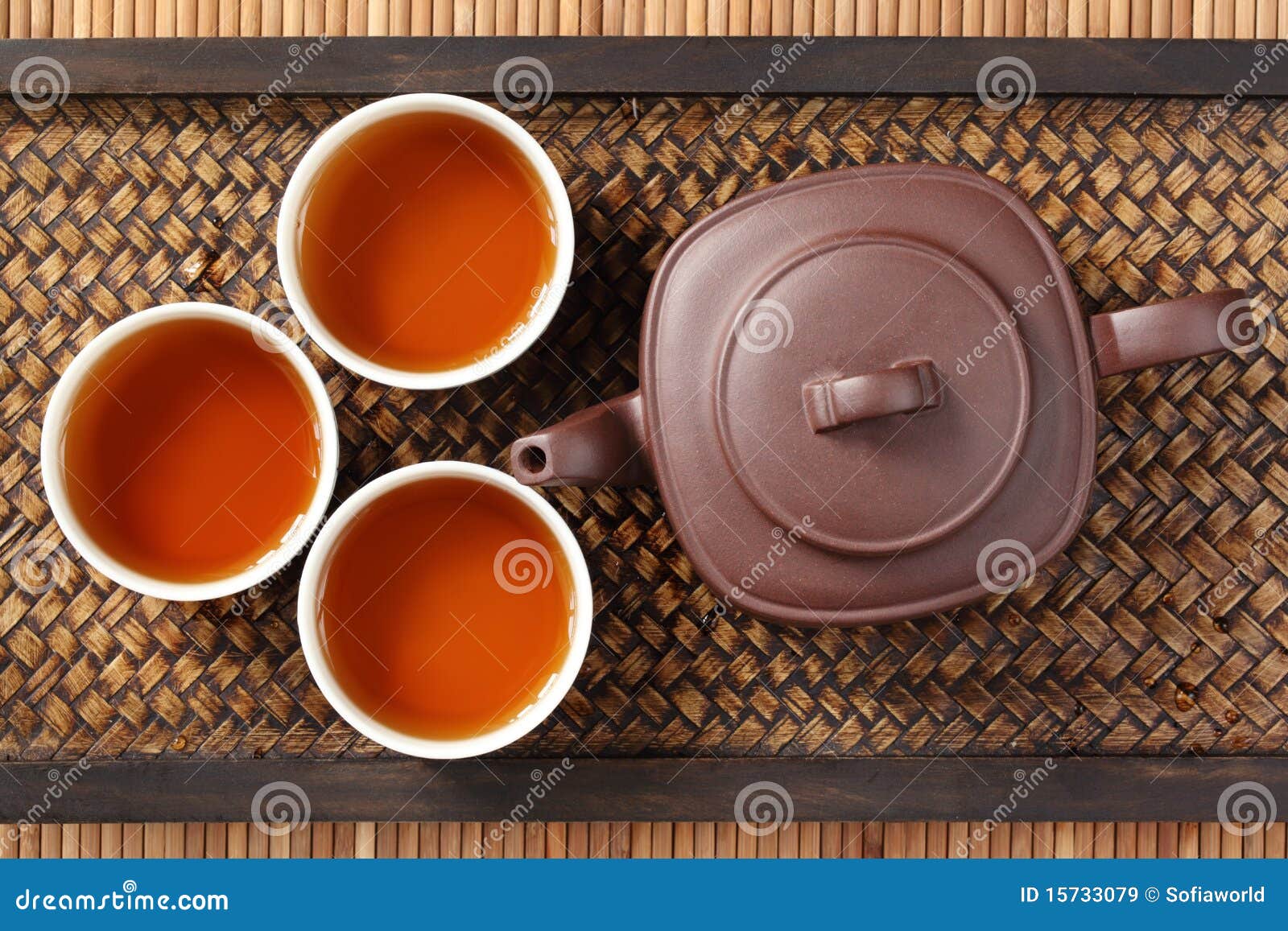 China-Tee stockbild. Bild von lehm, dekoration, potentiometer - 15733079