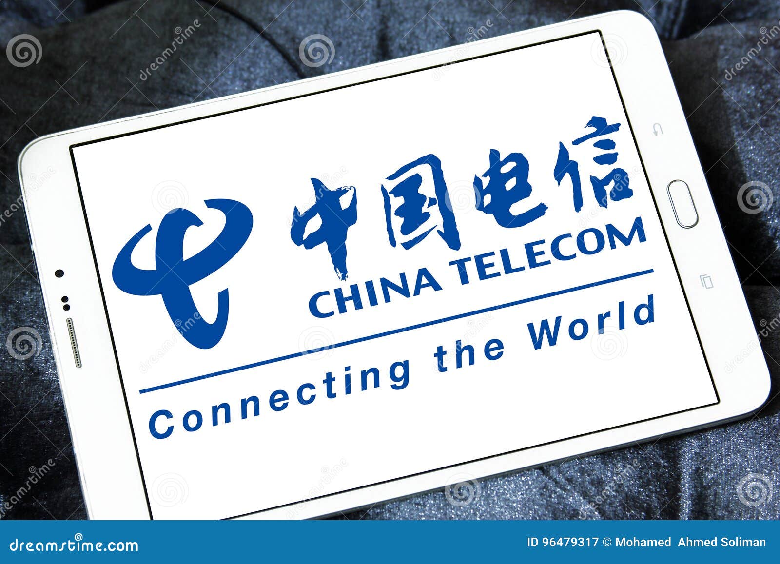 China telecom logo editorial photography. Image of popular - 96479317