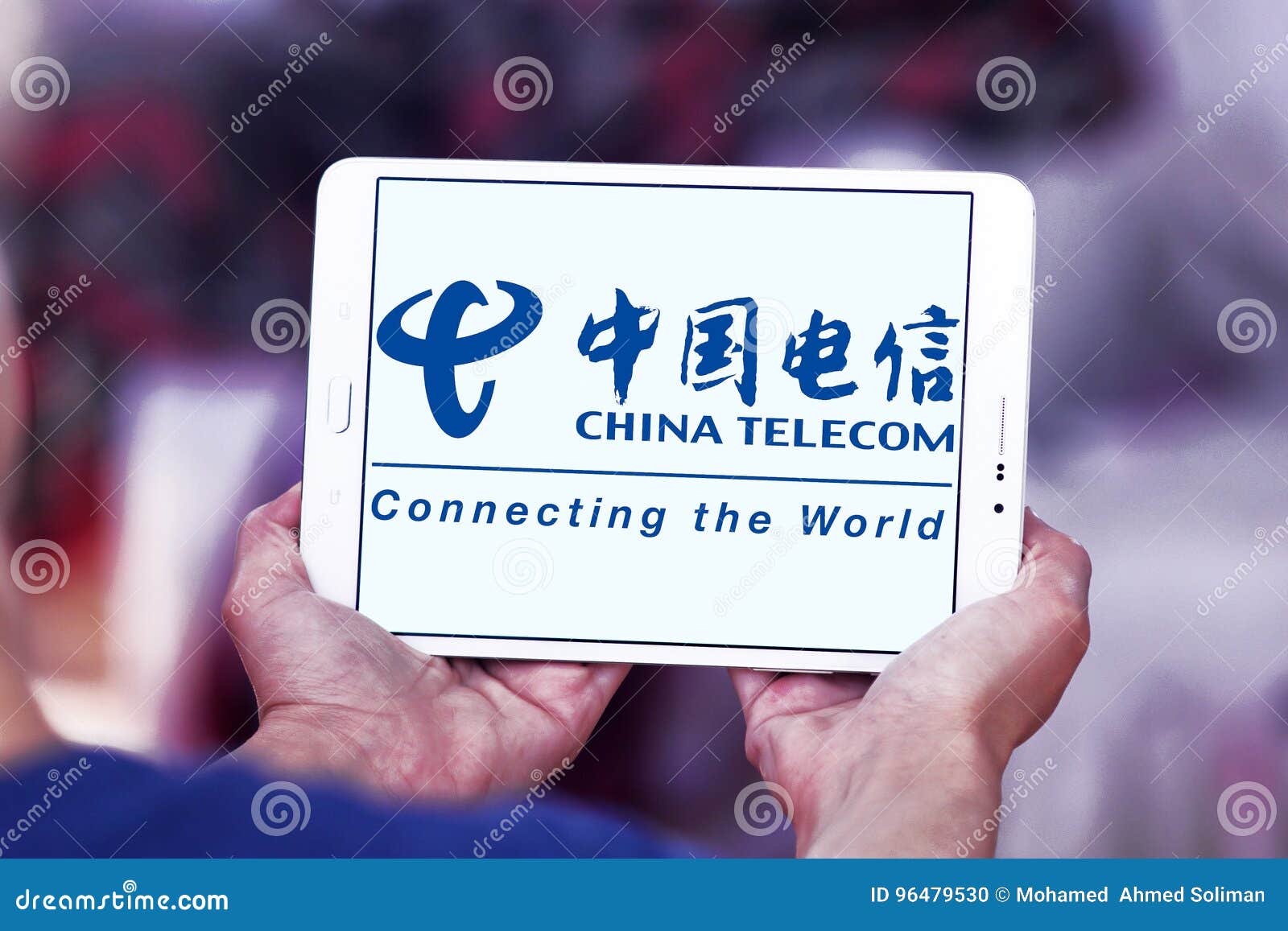 China telecom logo editorial image. Image of communication - 96479530