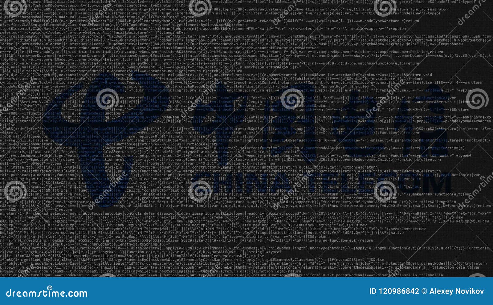 China Telecom Logo Made Of Source Code On Computer Screen Editorial