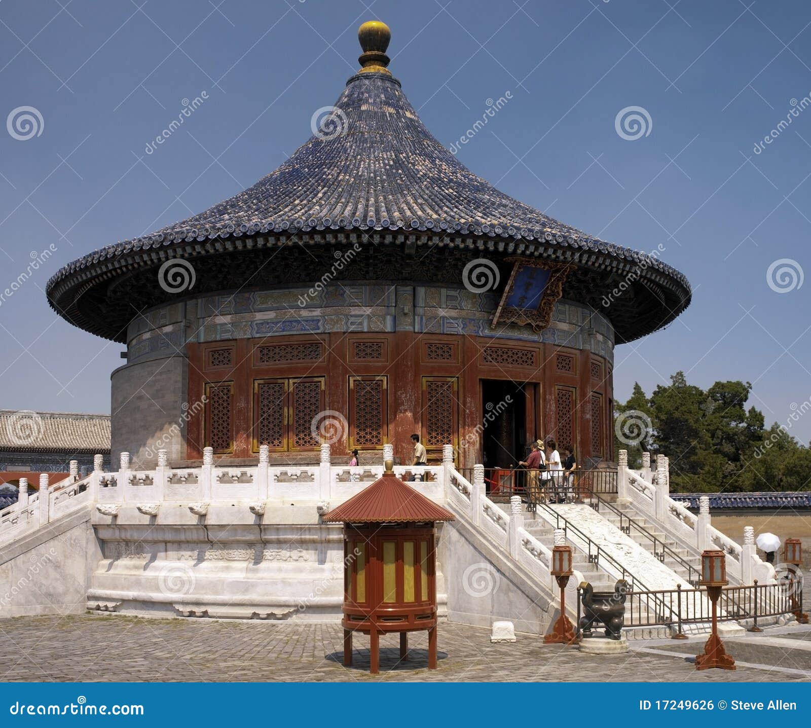 Circular Temple Columns. Remains Of Pompeys Theatre. Ancient Campus ...