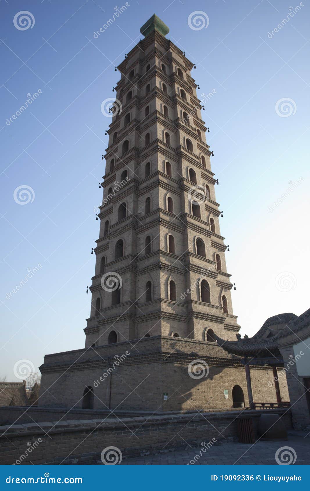 China Tower stock photo. Image of royal, yinchuan, tourism - 19092336