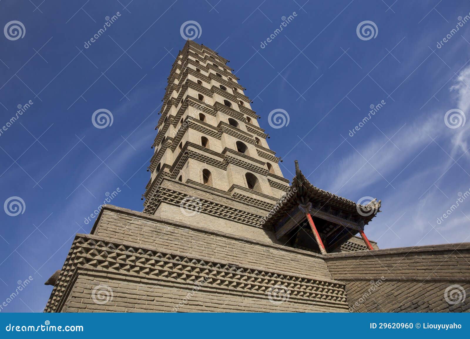 China Tower stock photo. Image of yinchuan, china, tourism - 29620960