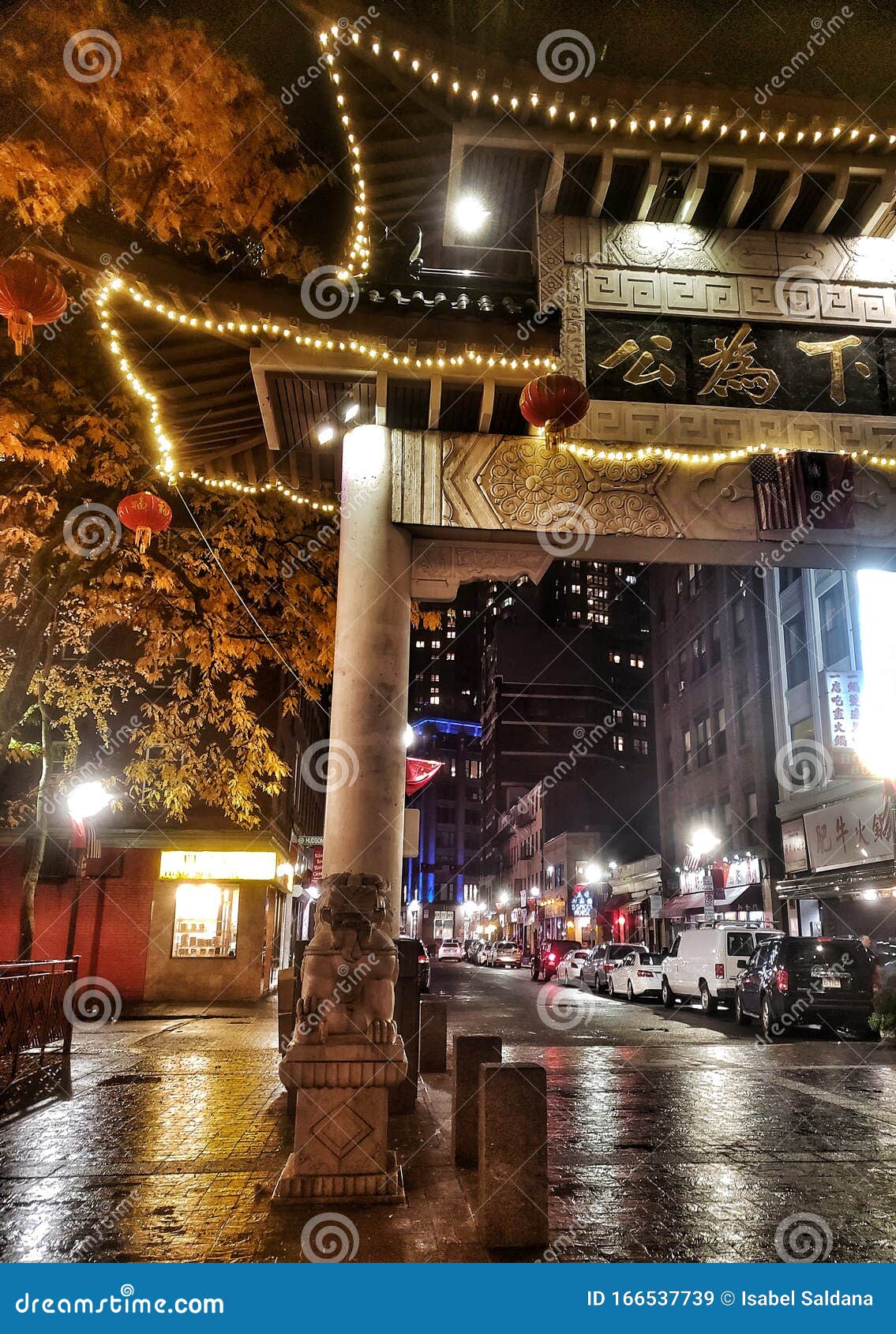 China Town Gate in Boston Massachusetts Editorial Stock Image - Image ...