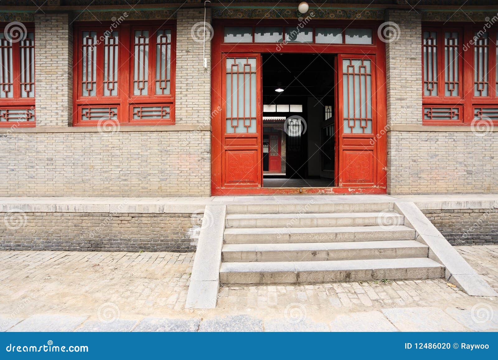 China traditional building stock photo. Image of ancient - 12486020