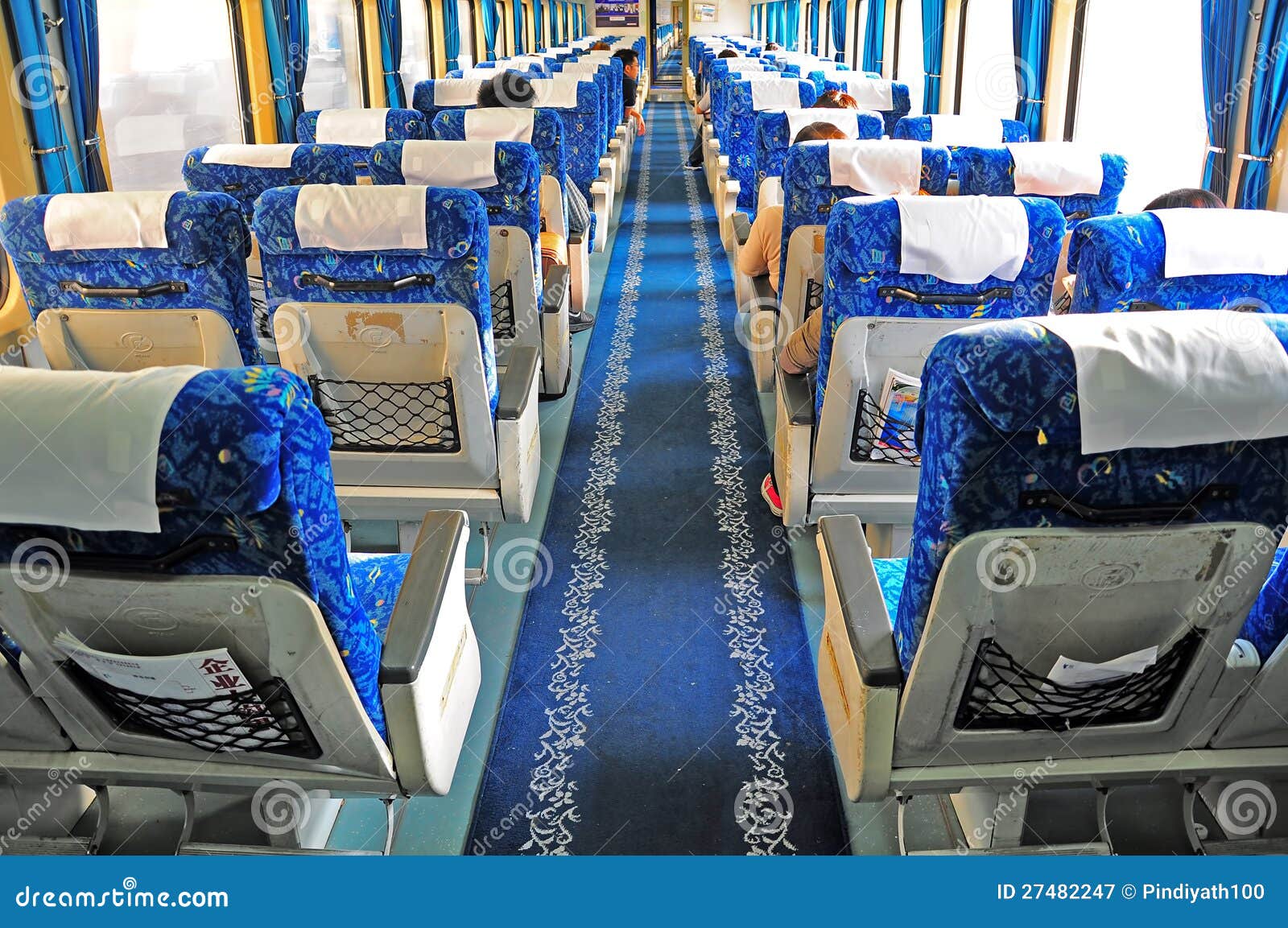 China train interior editorial photography. Image of asia - 27482247