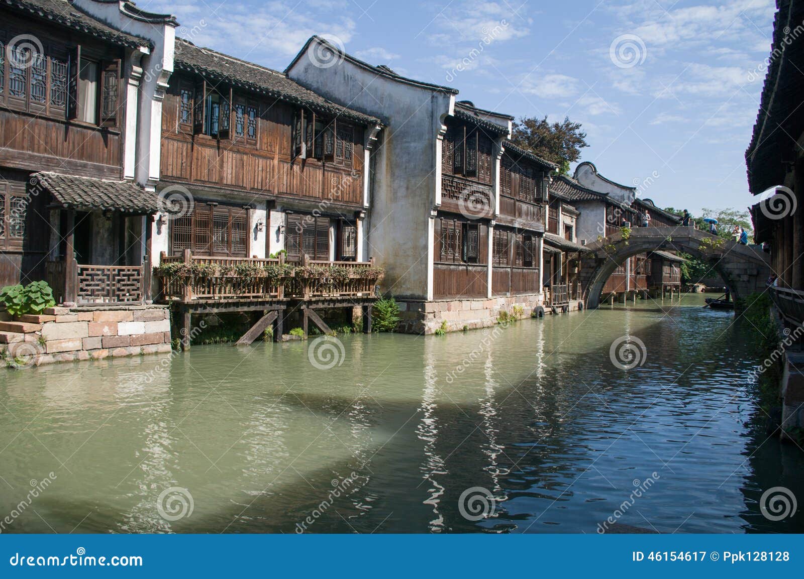 China Wuzhen imagem de stock. Imagem de xangai, pedra - 46154617