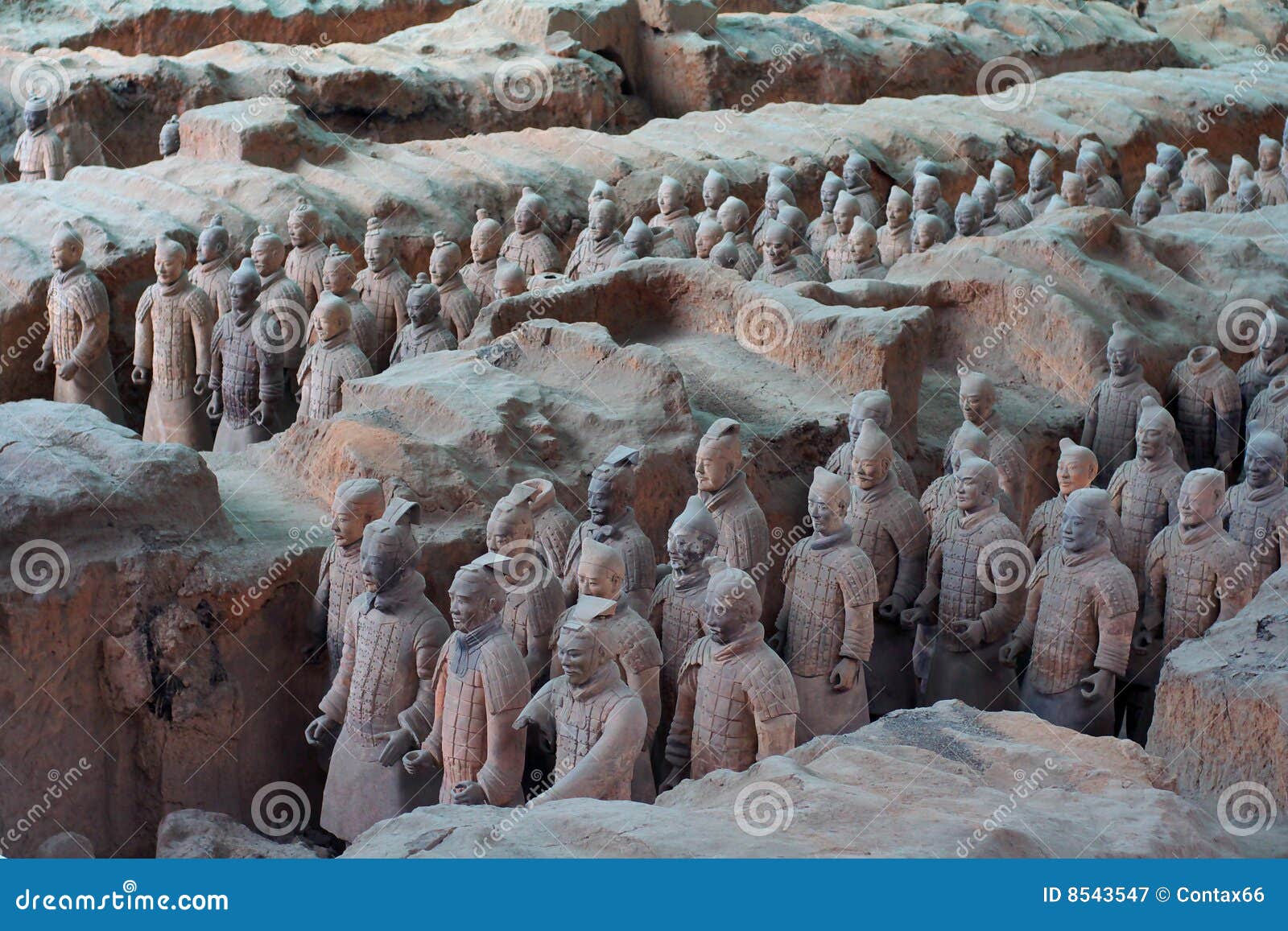 The Terracotta Warriors, The Terracotta Army Model Editorial Image ...
