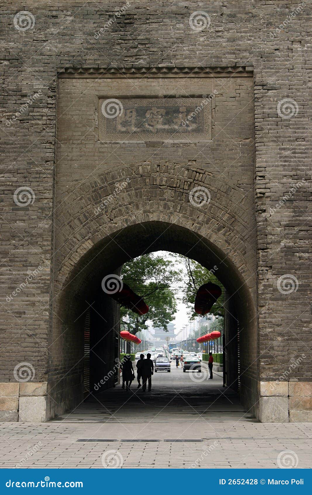 China Xian (Xi an) City Wall Stock Photo - Image of history, china: 2652428