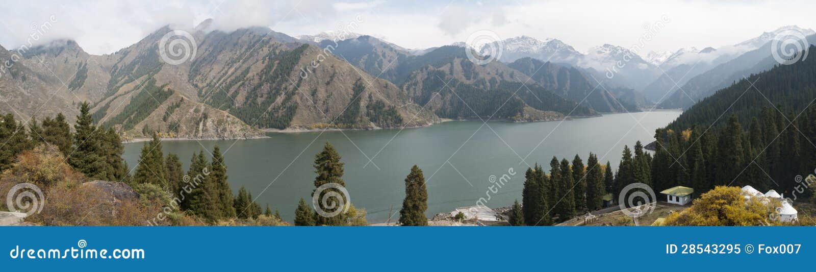 China Xinjiang Tianshan Tianchi Stock Image - Image of travel, tianshan ...