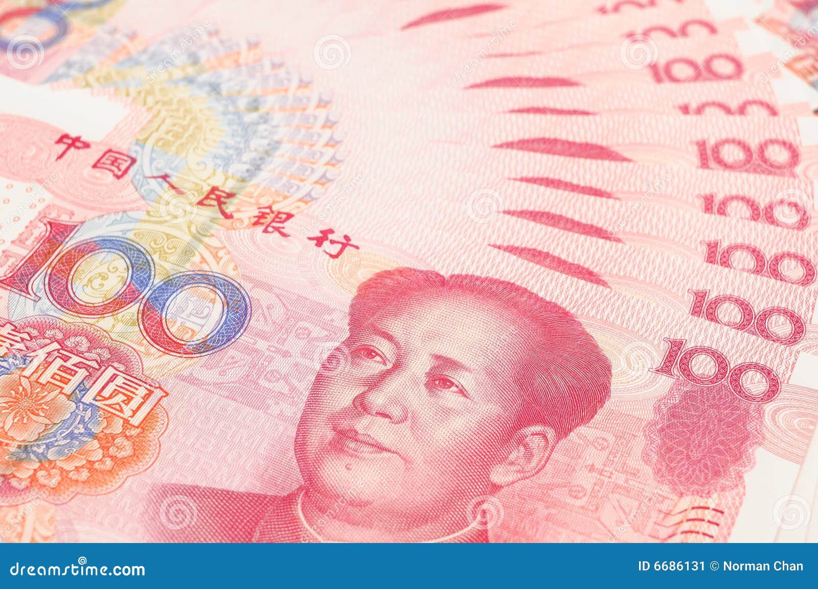 China yuan closeup stock image. Image of bill, chinese - 6686131