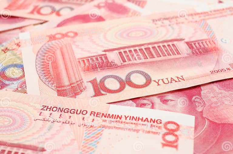 China yuan closeup stock photo. Image of closeup, dollar - 7621892