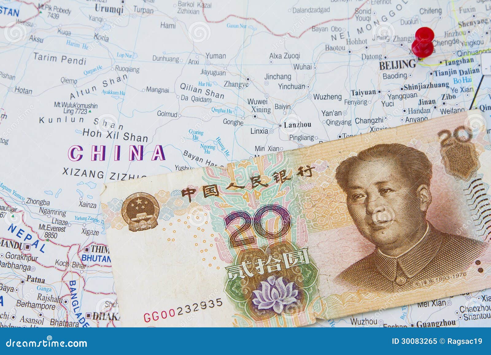 China and Yuan stock image. Image of pattern, denomination - 30083265