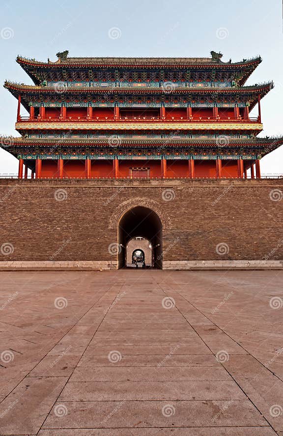 China Zhengyang gate stock photo. Image of beijing, culture - 22843736