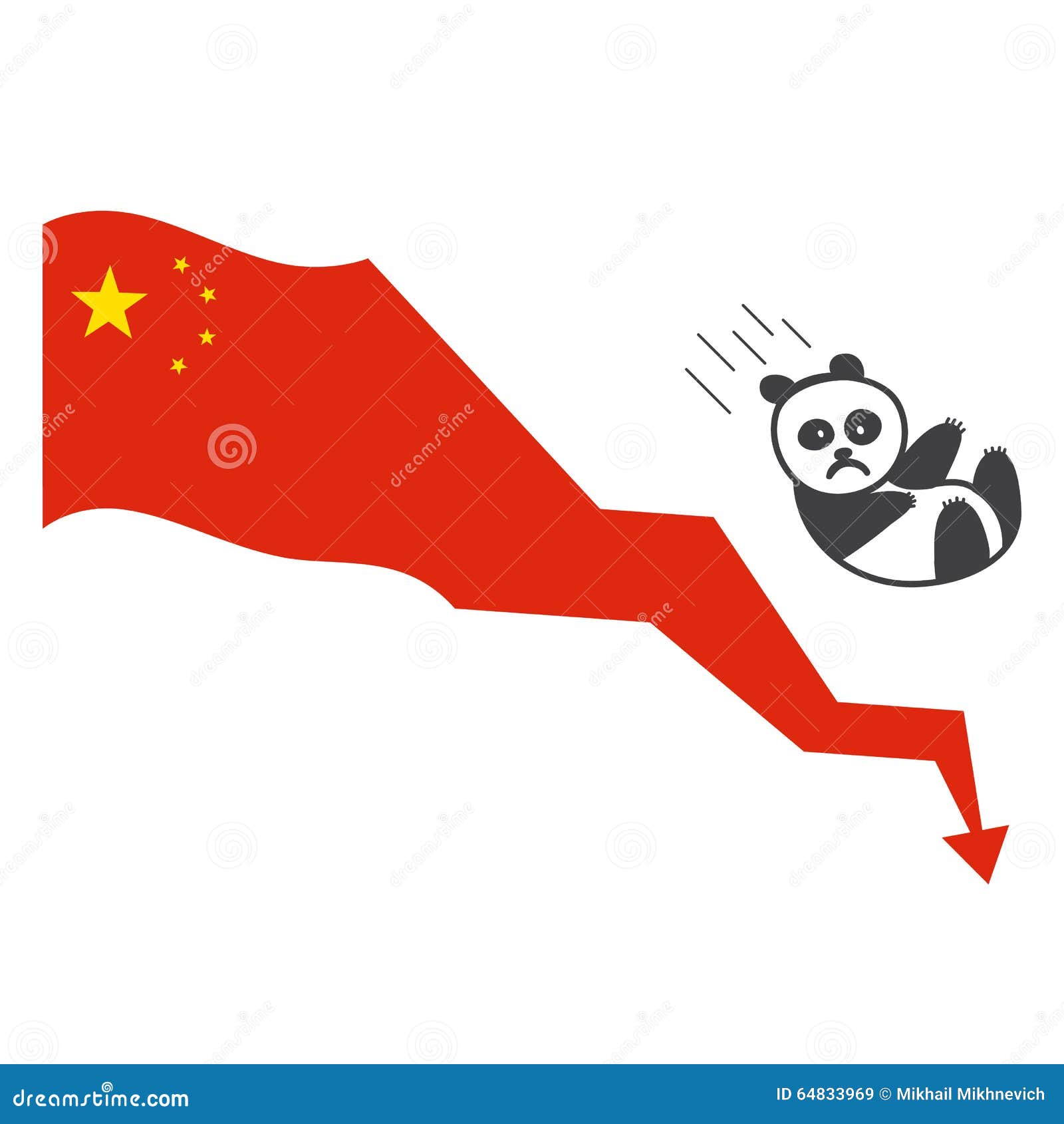 Chinas economy bubbles stock vector. Illustration of vector - 64833969