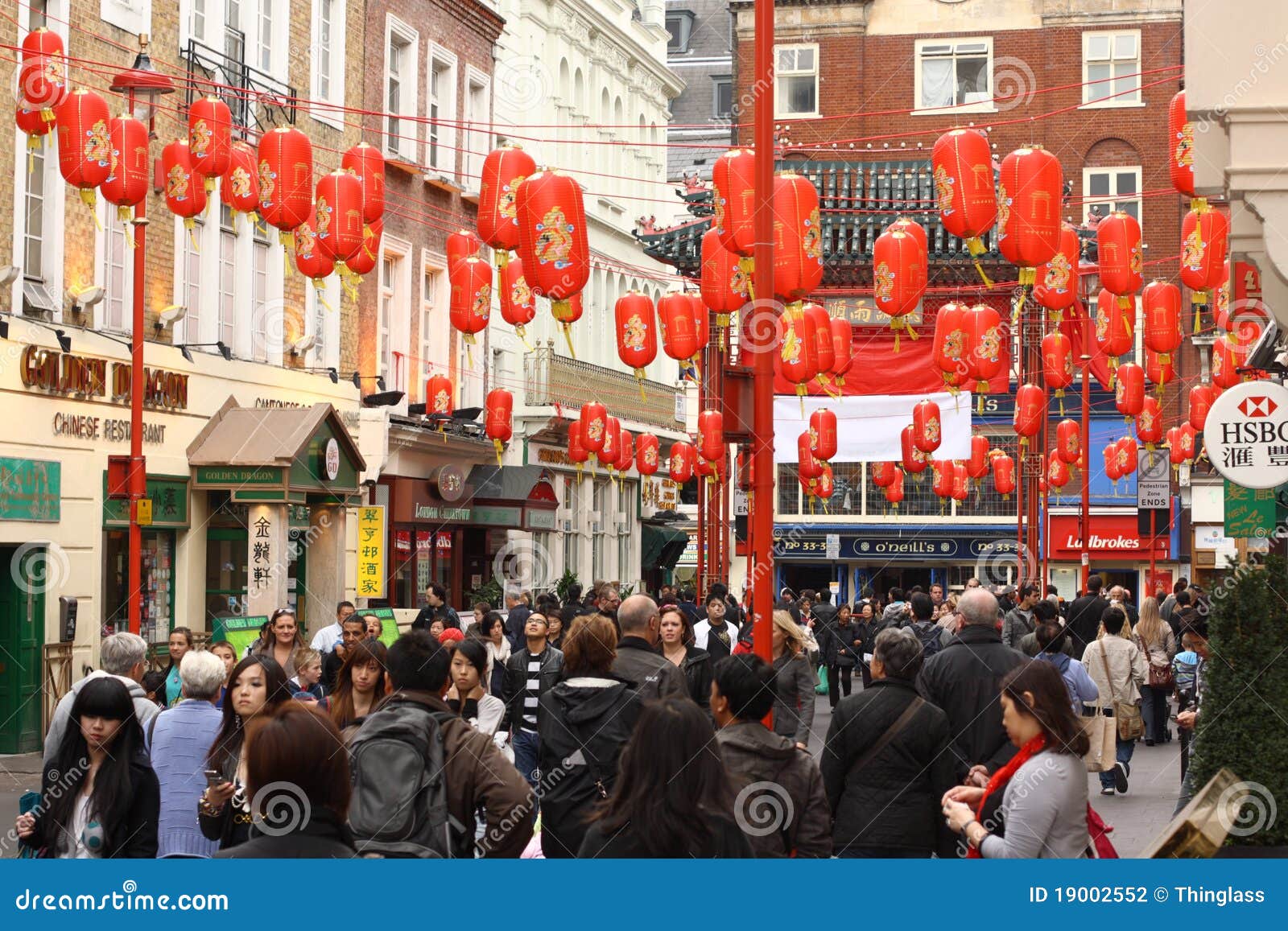 Chinatown in London editorial photography. Image of england - 19002552