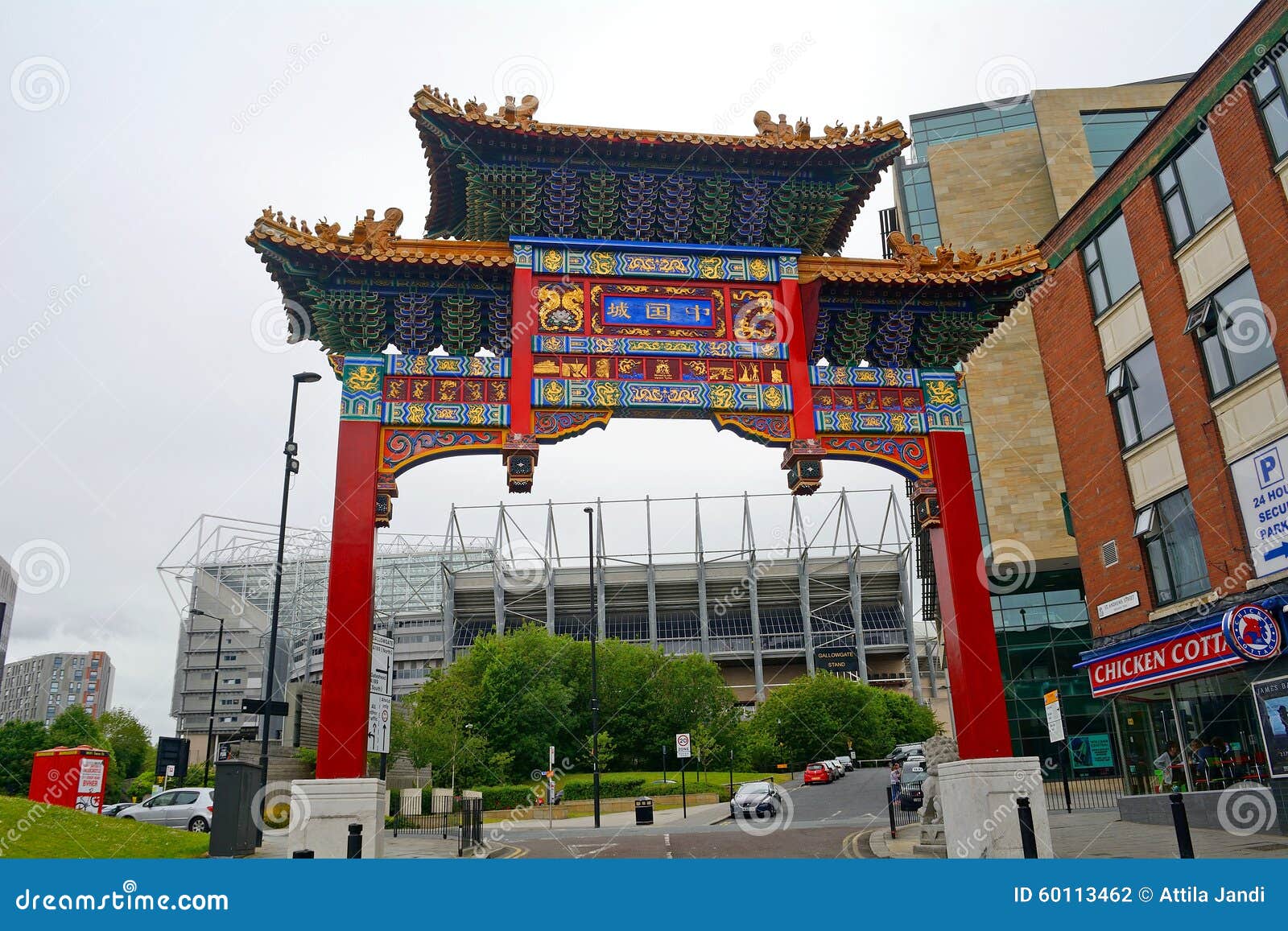 Chinatown, Newcastle, England Editorial Photography - Image of ...
