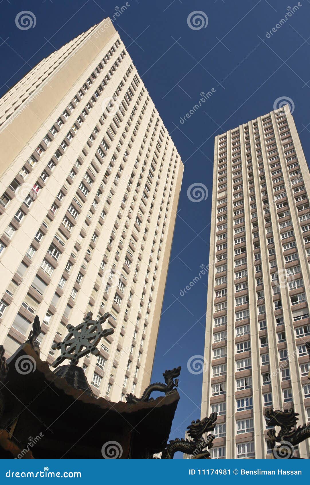Chinatown in paris stock image. Image of tower, chinatown - 11174981