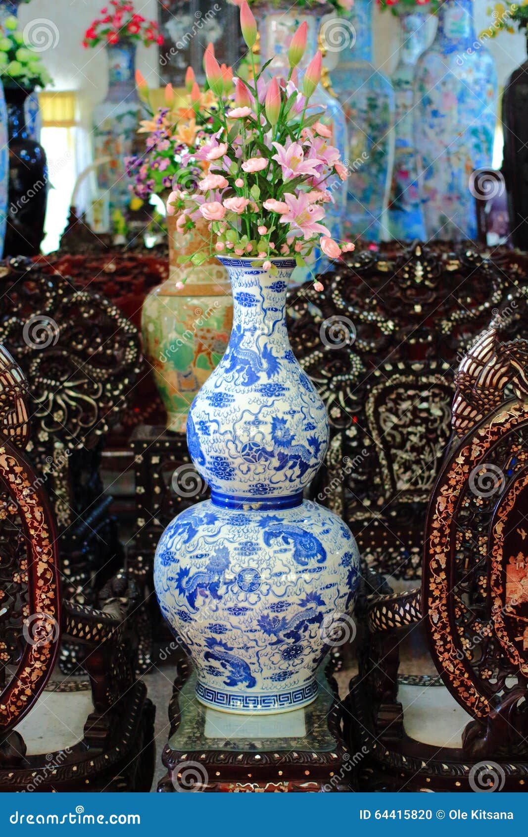 Chinaware stock photo. Image of museum, showing, chinaware - 64415820