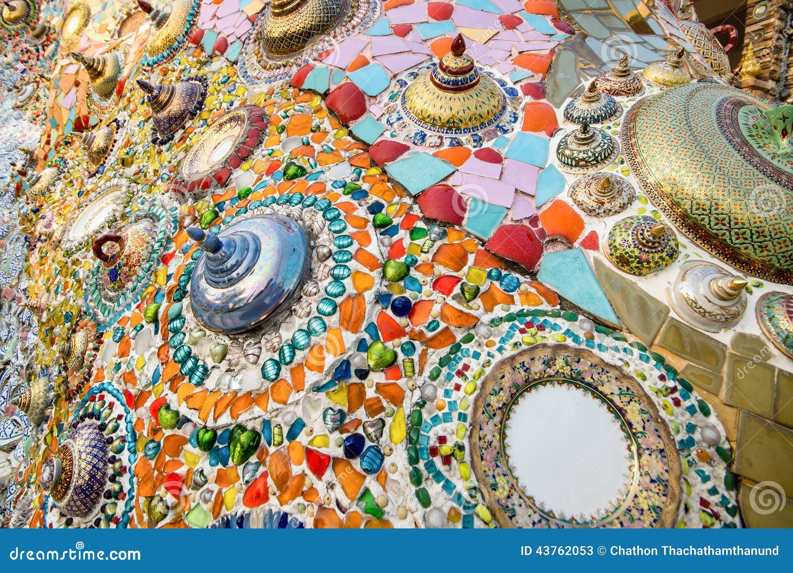 The Old Chinaware With Golden Texture Royalty-Free Stock Image ...