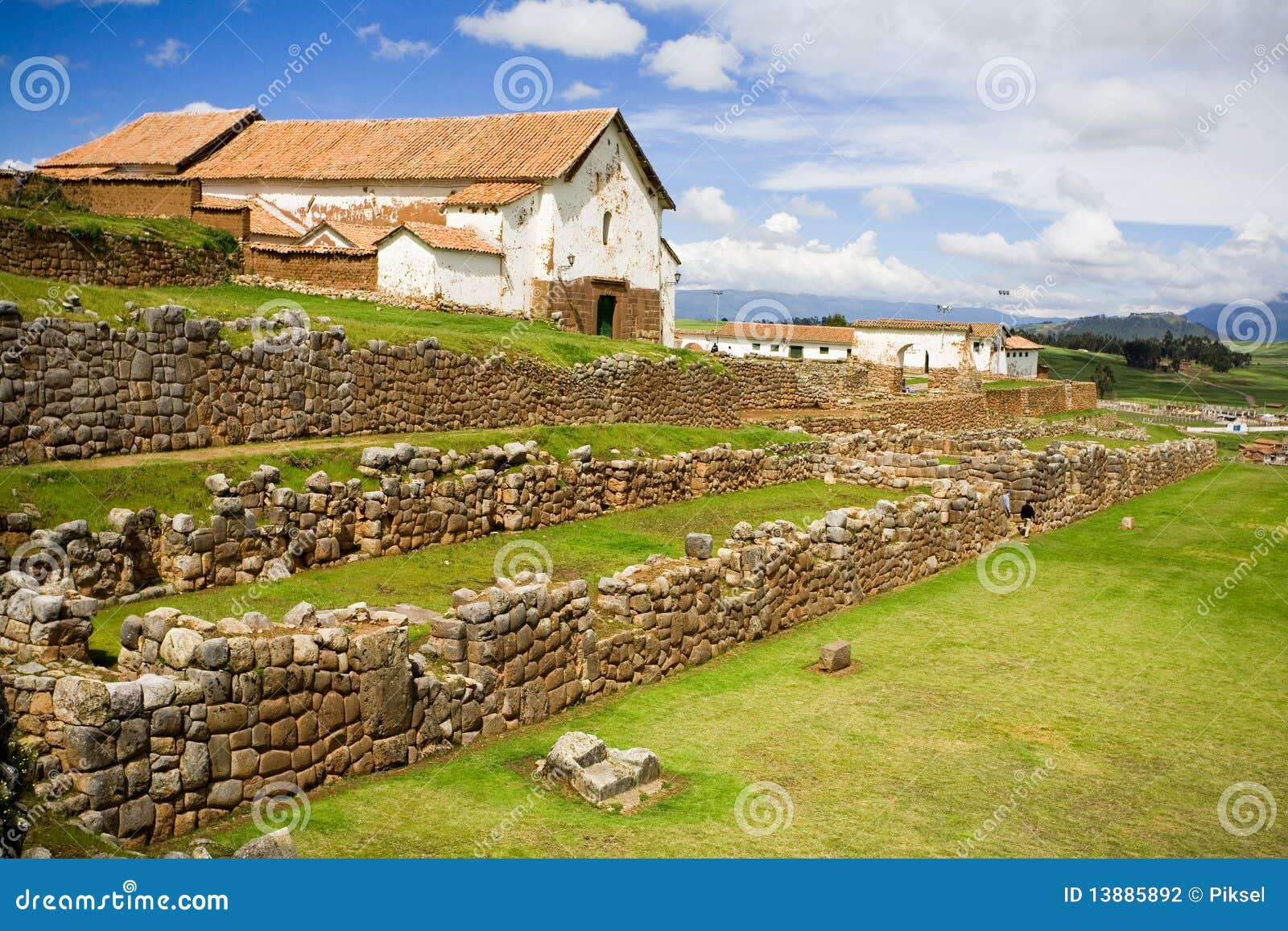 Chinchero, Incan Ruins, Peru Stock Photo - Image of travel, america ...