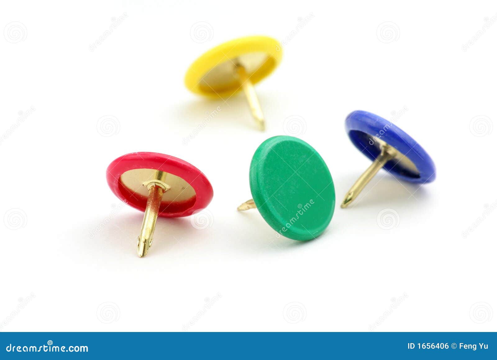 Chincheta foto de archivo. Imagen de tachuela, empuje - 1656406