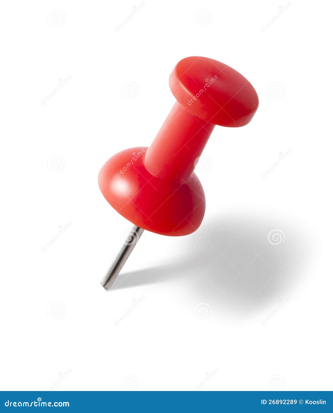 Chincheta roja imagen de archivo. Imagen de aviso, fondo - 26892289