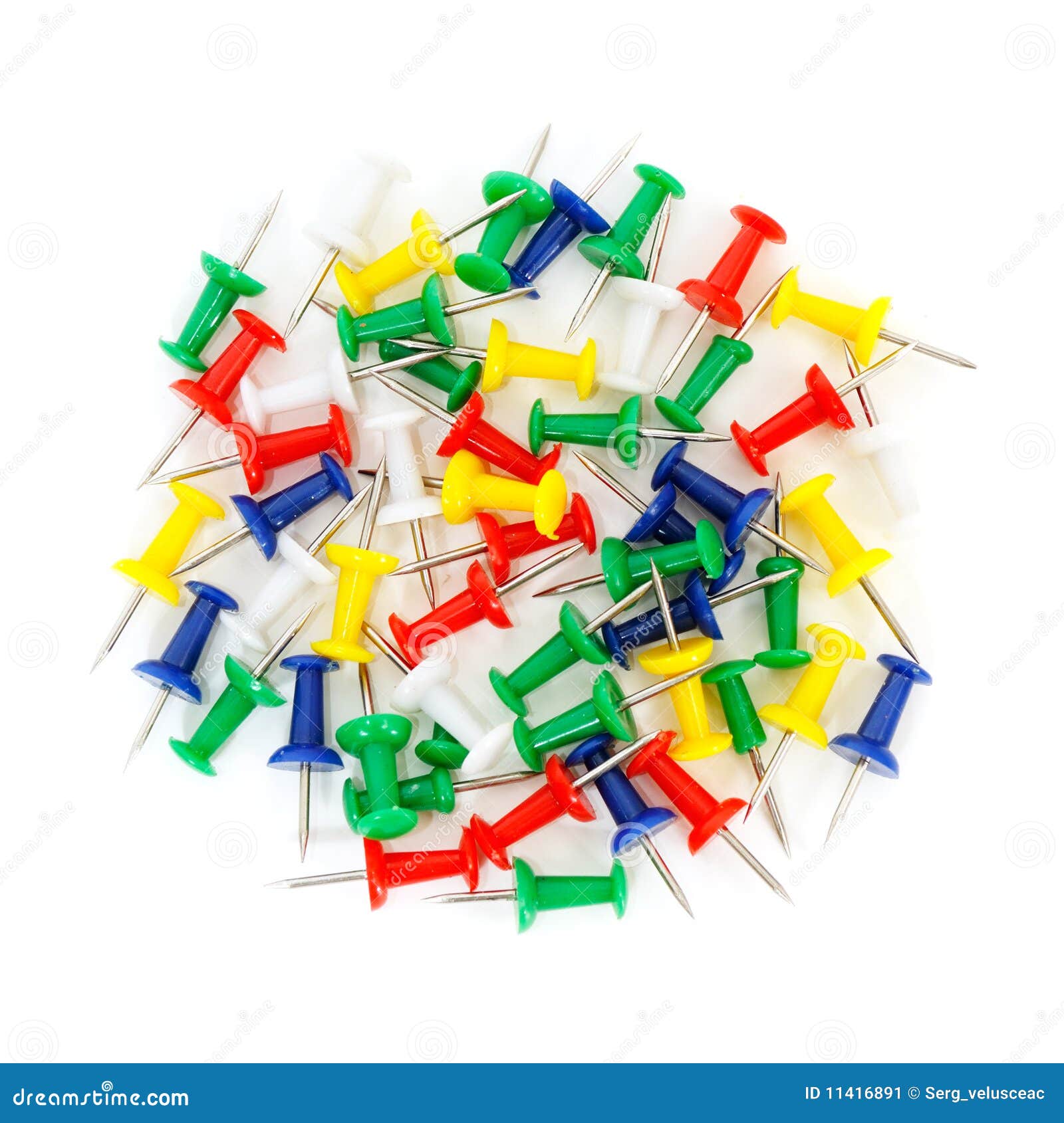 Chinchetas imagen de archivo. Imagen de sostenido, macro - 11416891