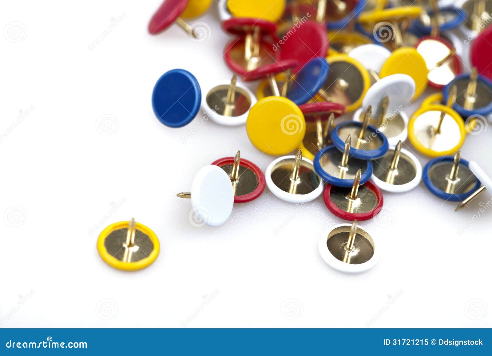 Chinchetas imagen de archivo. Imagen de coloreado, colorido - 31721215
