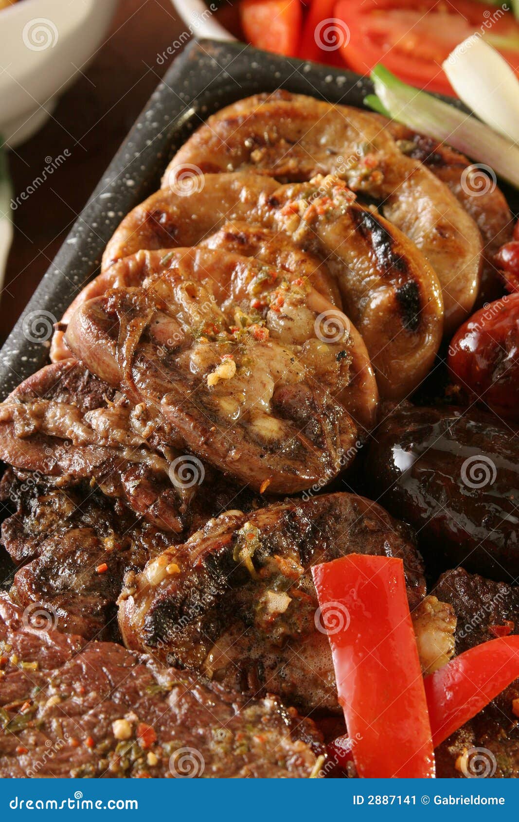 Chinchulines stock image. Image of restaurant, buffet - 2887141