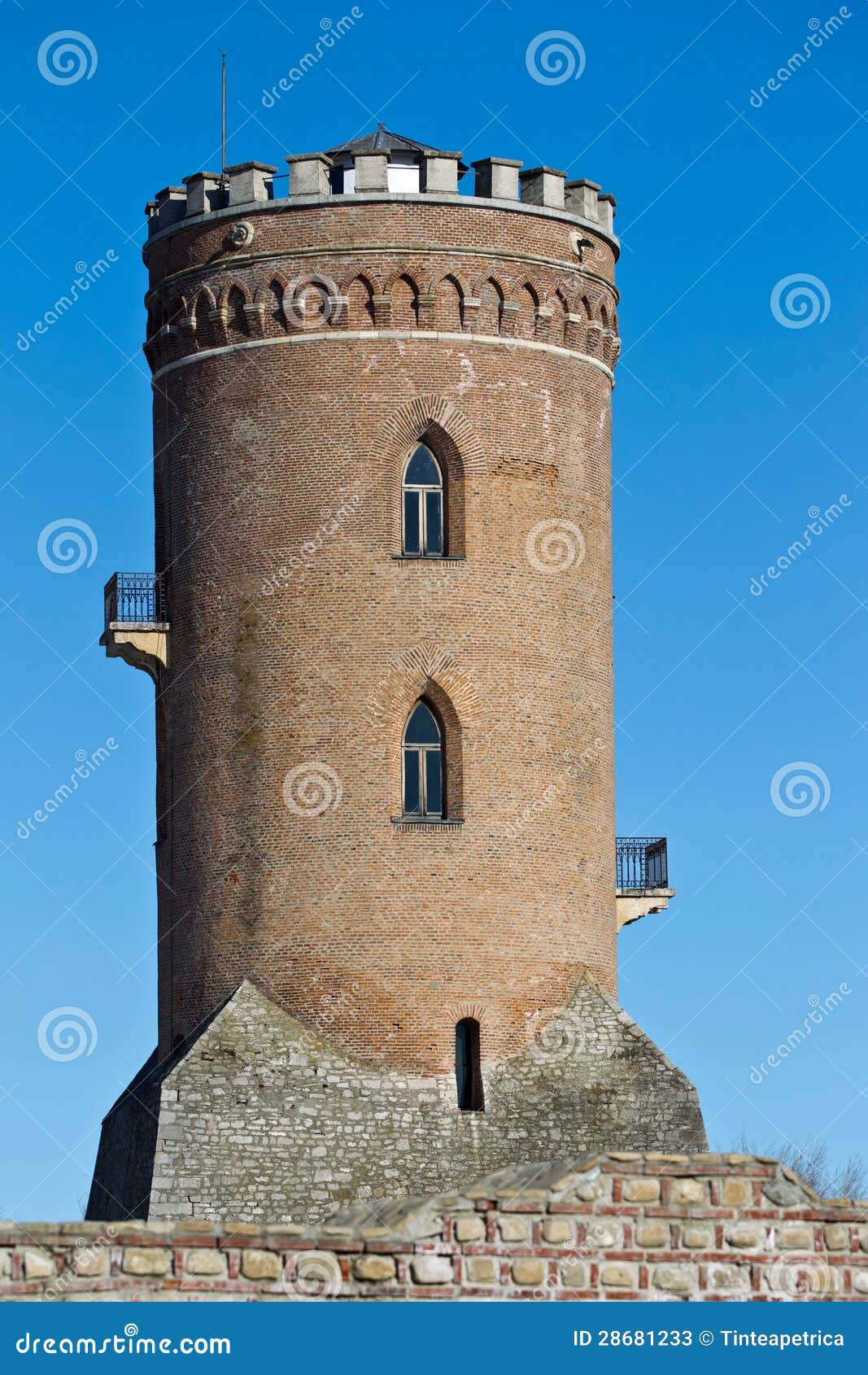 Chindia tower stock image. Image of blue, chindia, gothic - 28681233