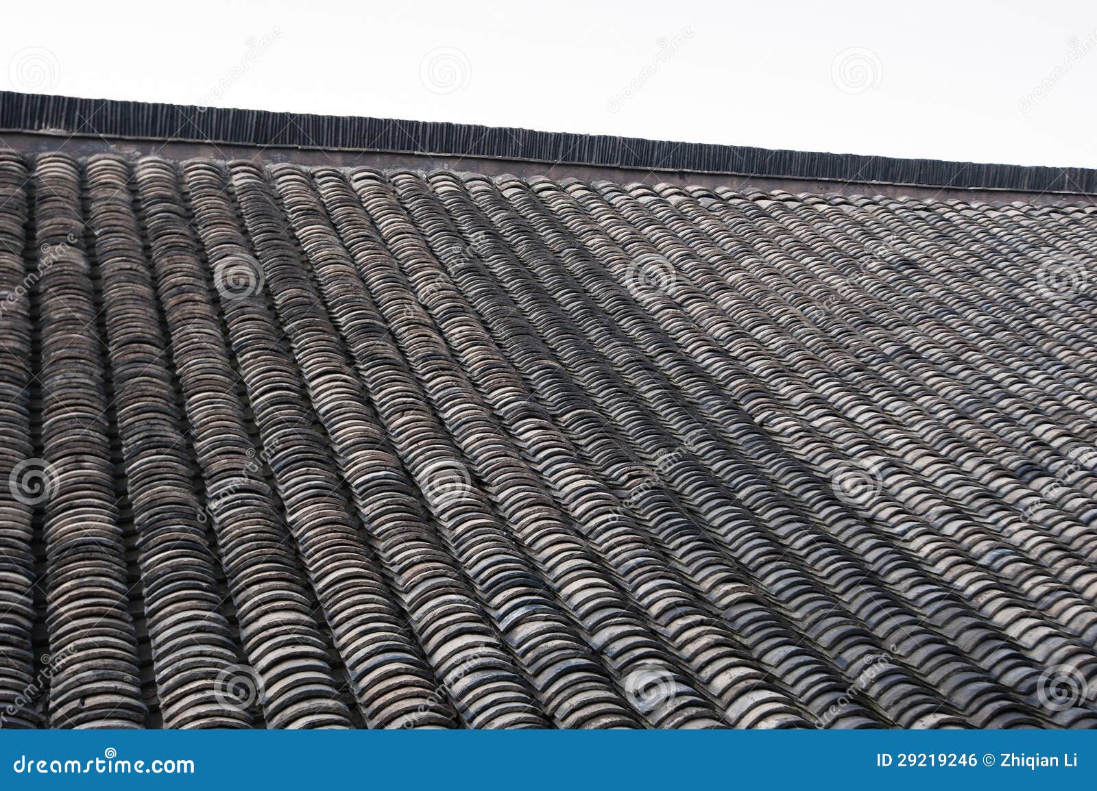 Chinees dak stock foto. Image of aziatisch, traditioneel - 29219246