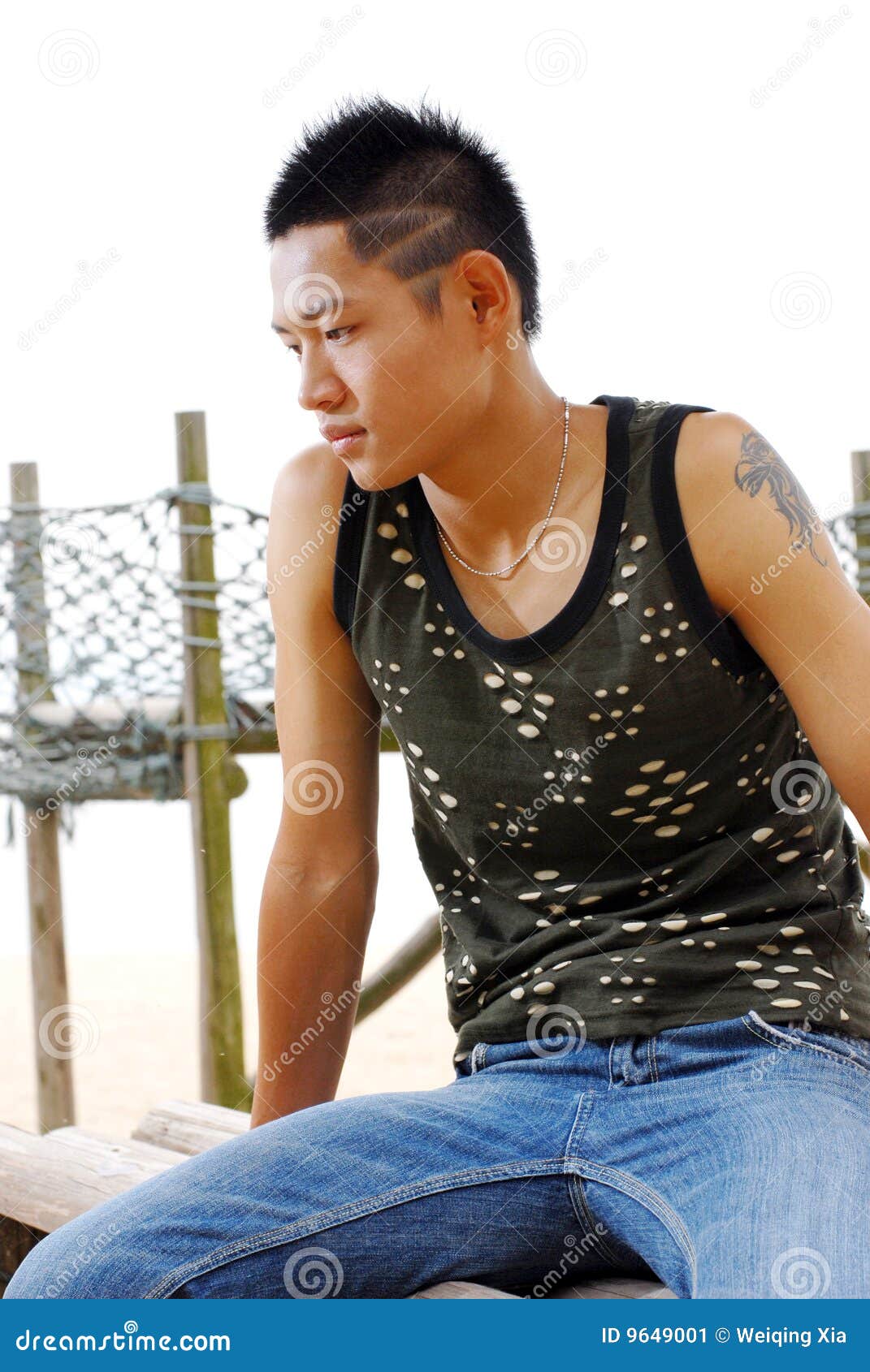 Chinees mannelijk model stock afbeelding. Image of mens - 9649001