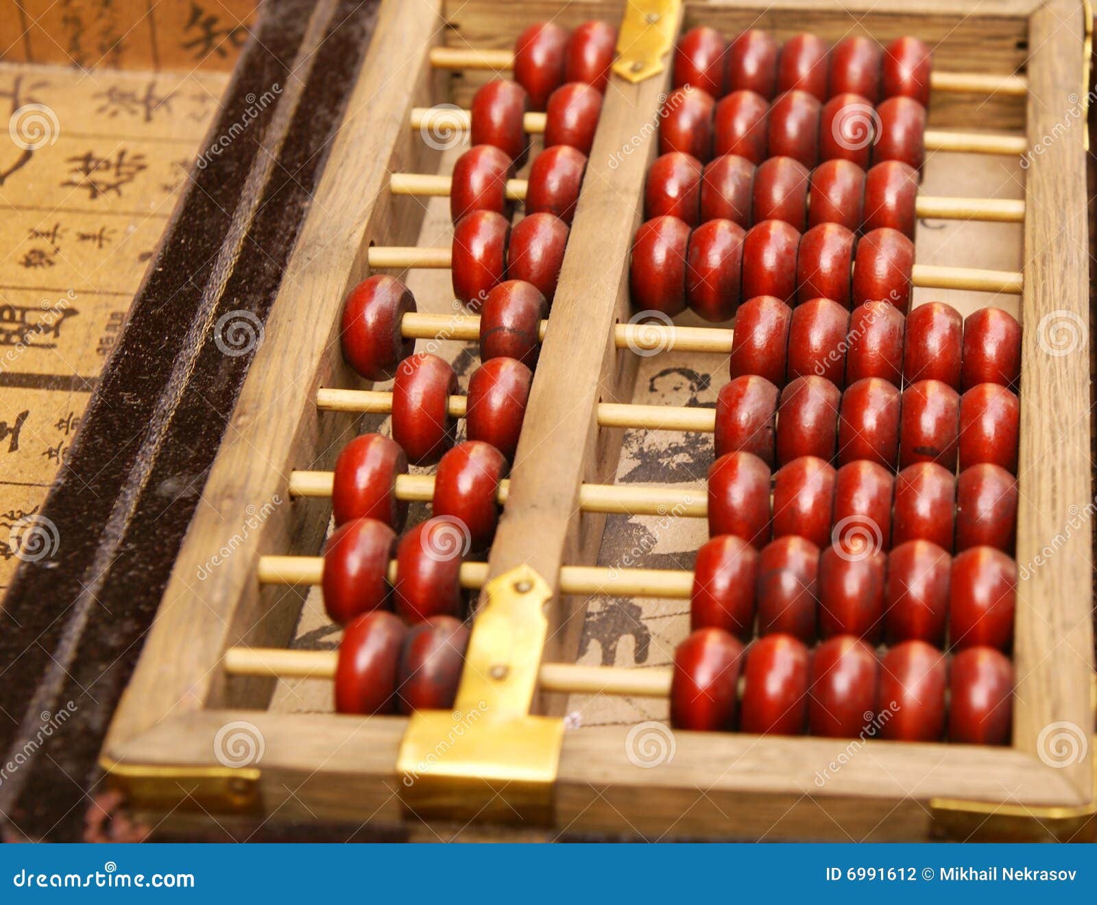 Chinees telraam stock foto. Image of verouderd, zaken - 6991612