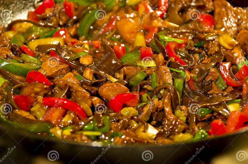 Chineese food stock photo. Image of chineese, meat, kitchen - 10238524