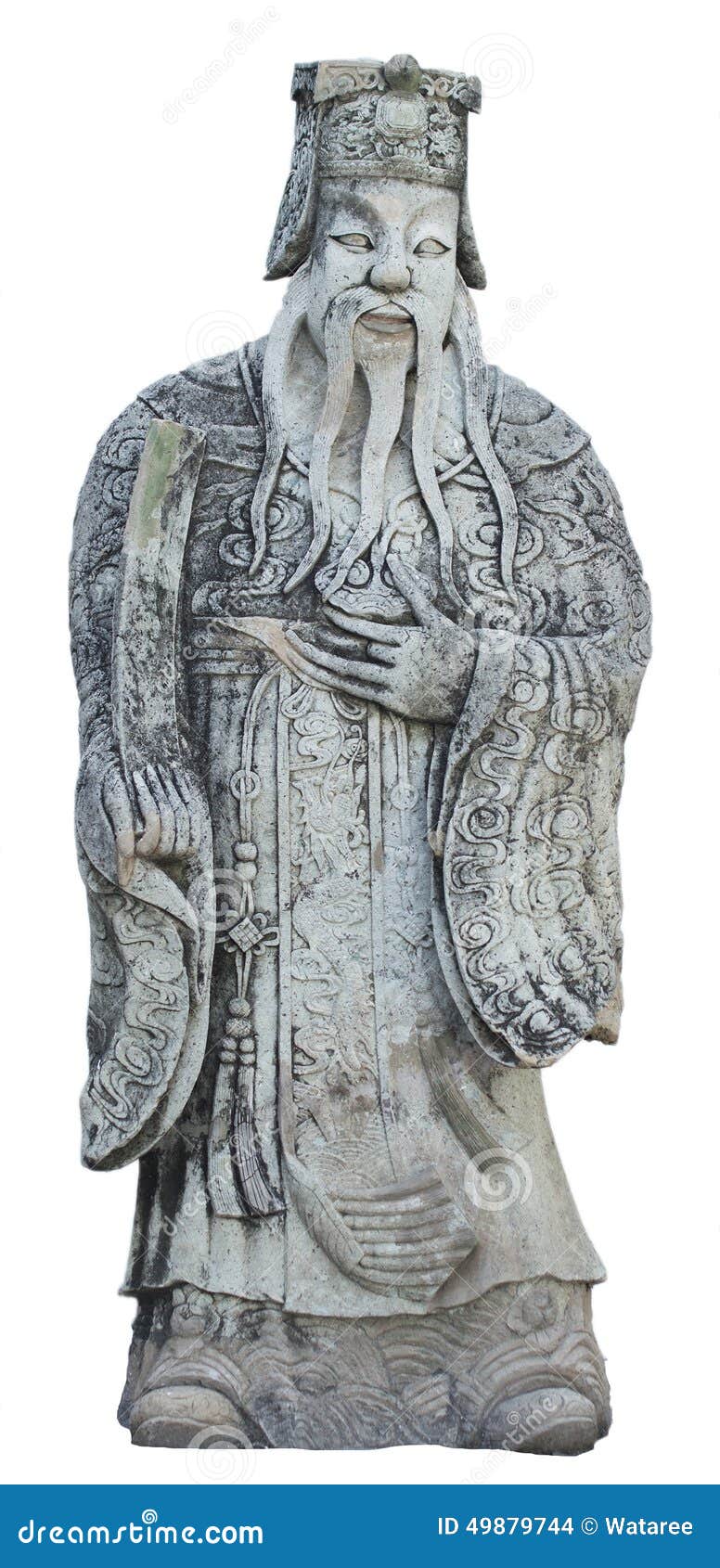 Chines statue in thailand stock photo. Image of expressive - 49879744