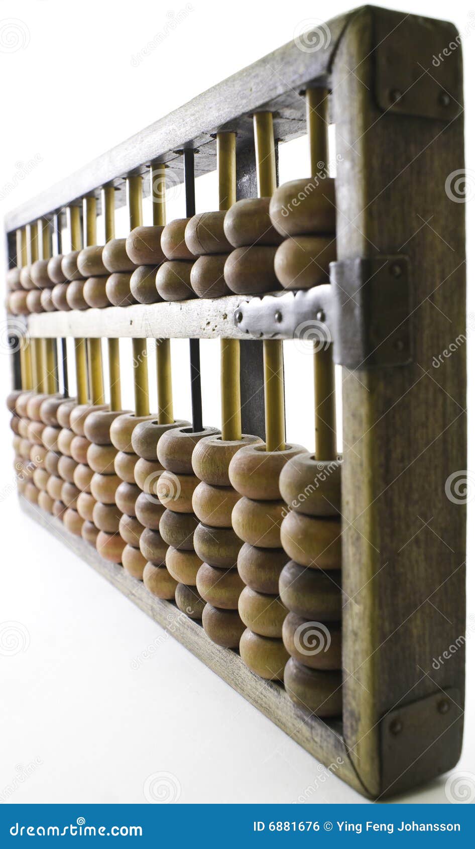 Chinese abacus stock photo. Image of calculating, isolated - 6881676