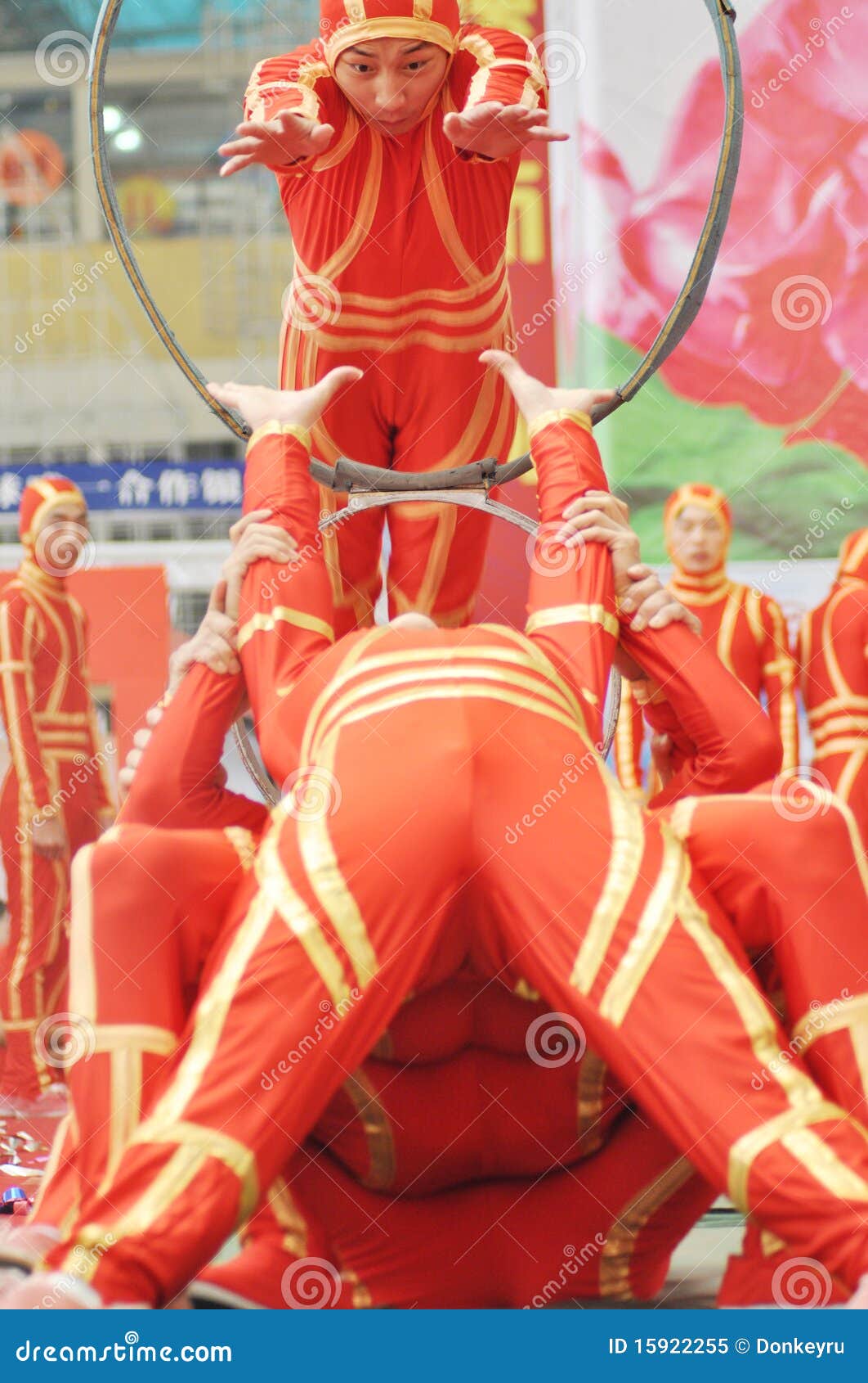Chinese acrobatics editorial image. Image of celebration - 15922255