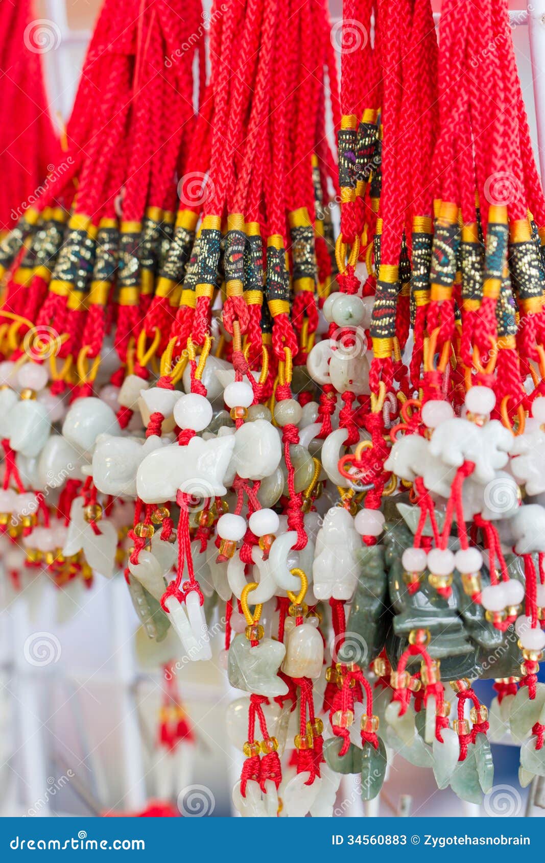 Chinese Amulet. stock image. Image of adornment, keepsake - 34560883